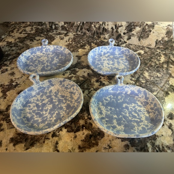 Bennington Potters | Kitchen | Bennington Potters Pottery Set Of Four ...